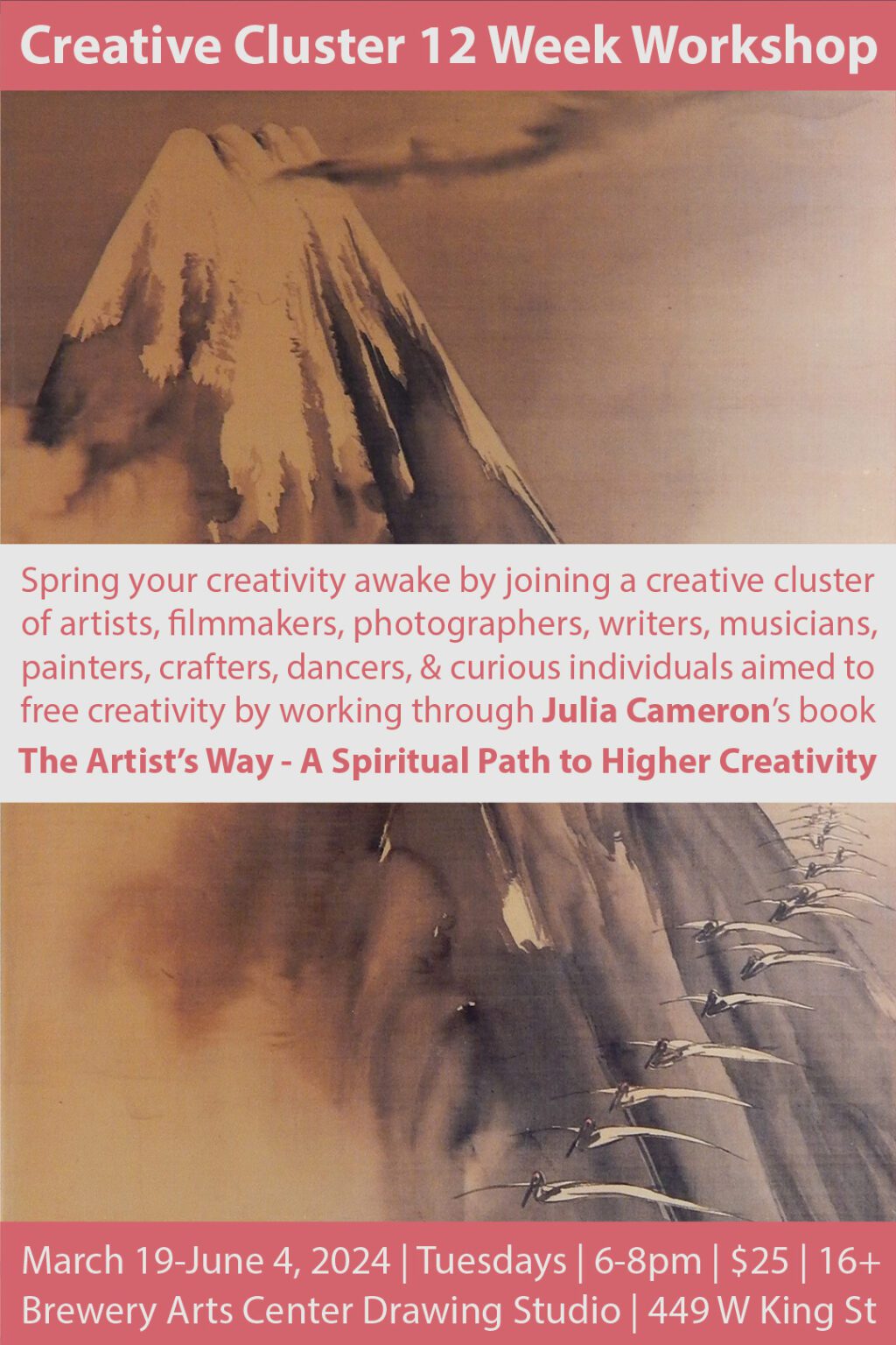 Creative Cluster | 12 Week Workshop | Tuesdays | March 19th-June 4th ...