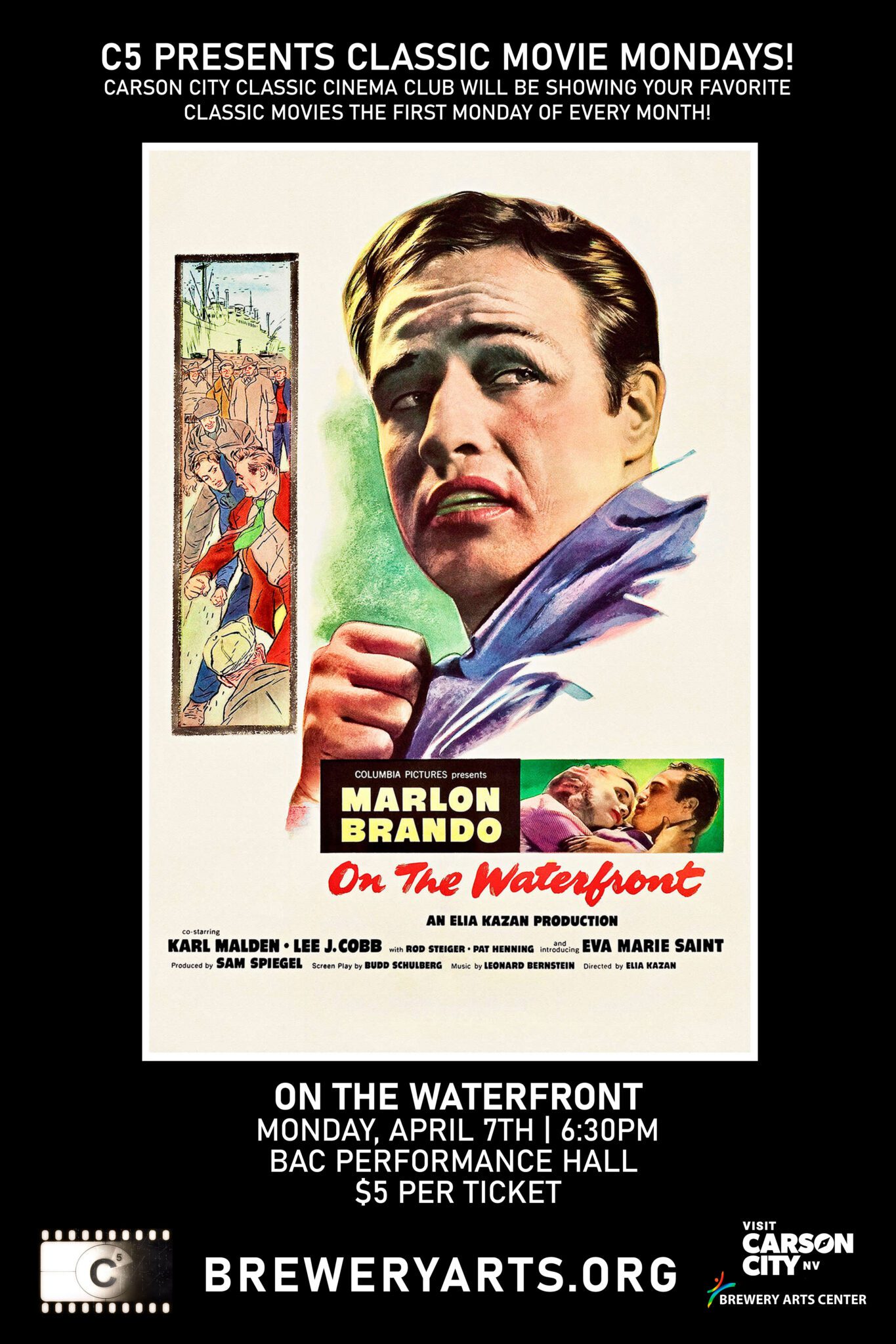 C5 Presents Classic Movie Mondays: On the Waterfront (1954) | Monday ...