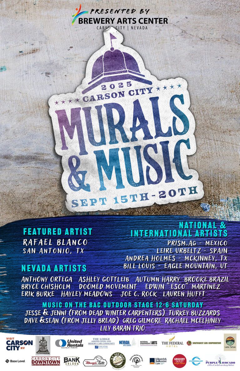3rd Annual Carson City Murals & Music Festival | September 15th thru ...
