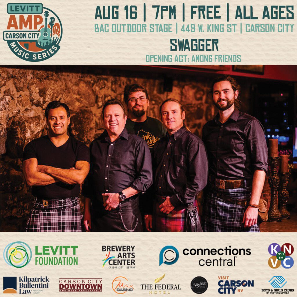 Swagger | FREE | Levitt AMP Carson City Music Series | Saturday ...