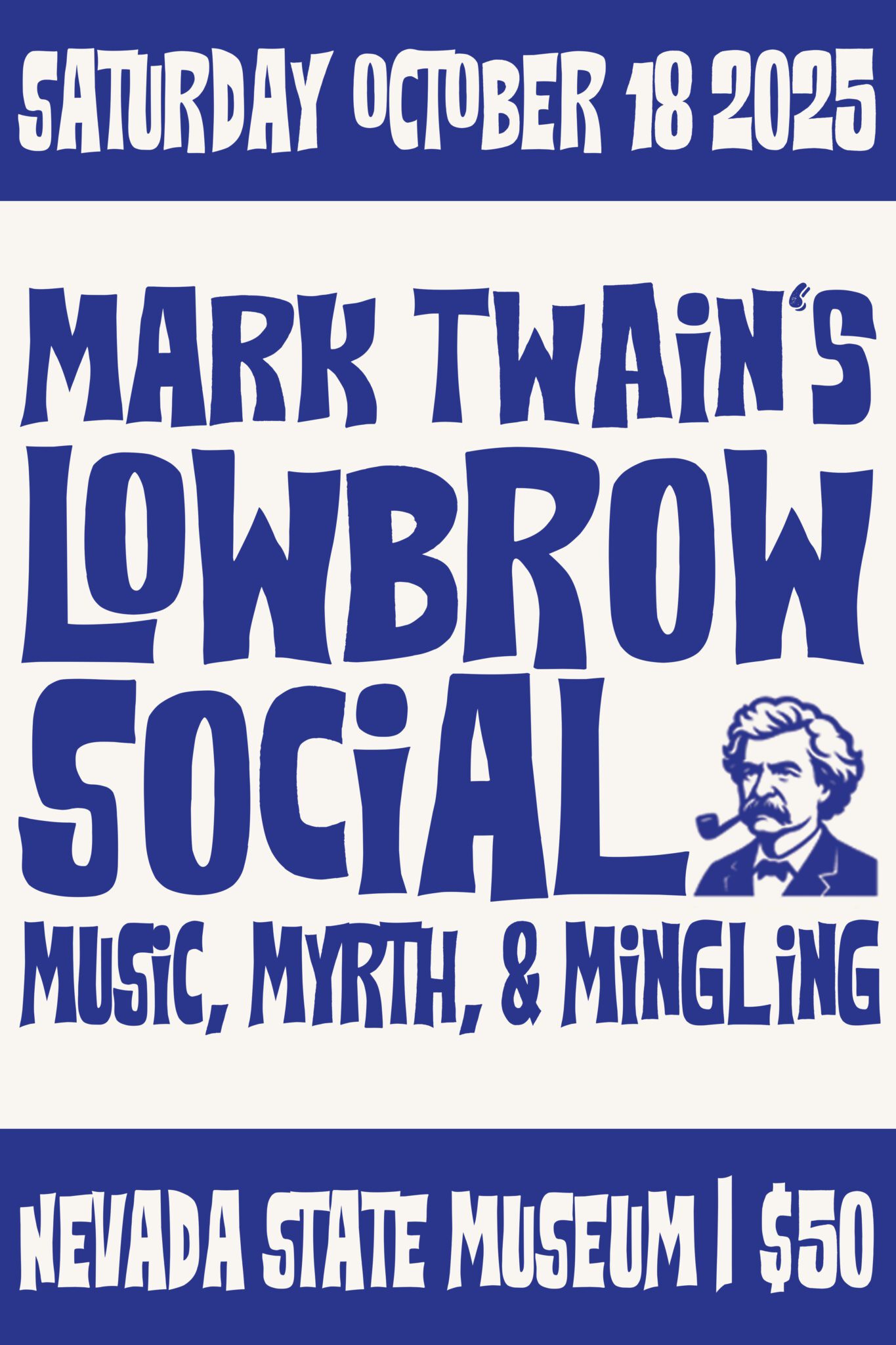 Low Brow Social | Mark Twain Days | Saturday | October 18th 2025 ...