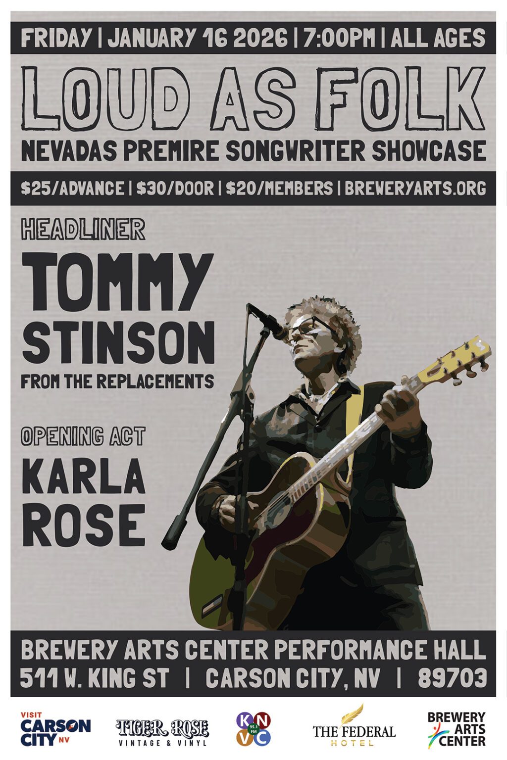 Loud As Folk and Tiger Rose Vintage present: Tommy Stinton & Friends ...